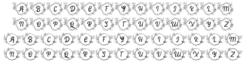 Alche Monogram font by Attype Studio | FontRiver