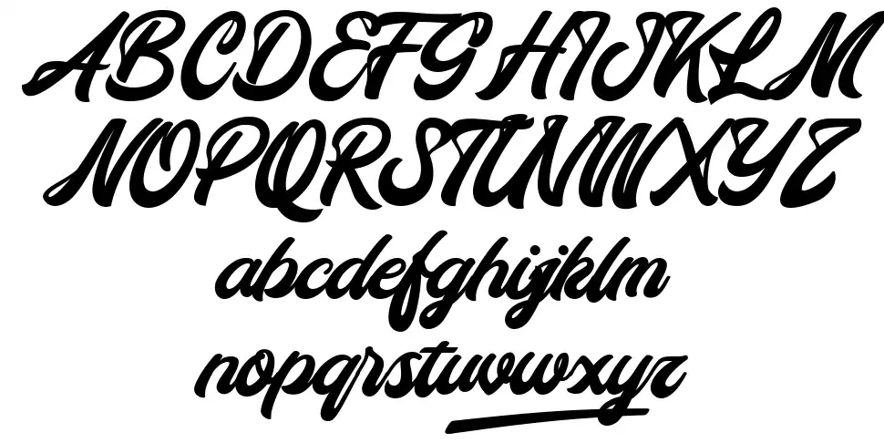 Alexi font by Rimbun Bambu | FontRiver