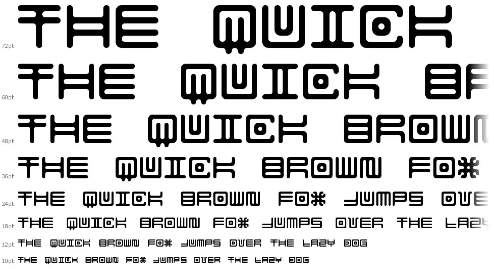 Alien Double font by Christian Munk | FontRiver