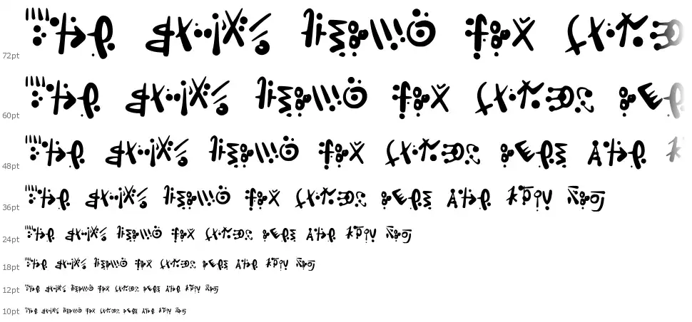Alien Hieroglyph font by Vectorpixelstar | FontRiver