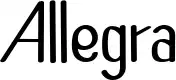 Allegra font by abahe | FontRiver