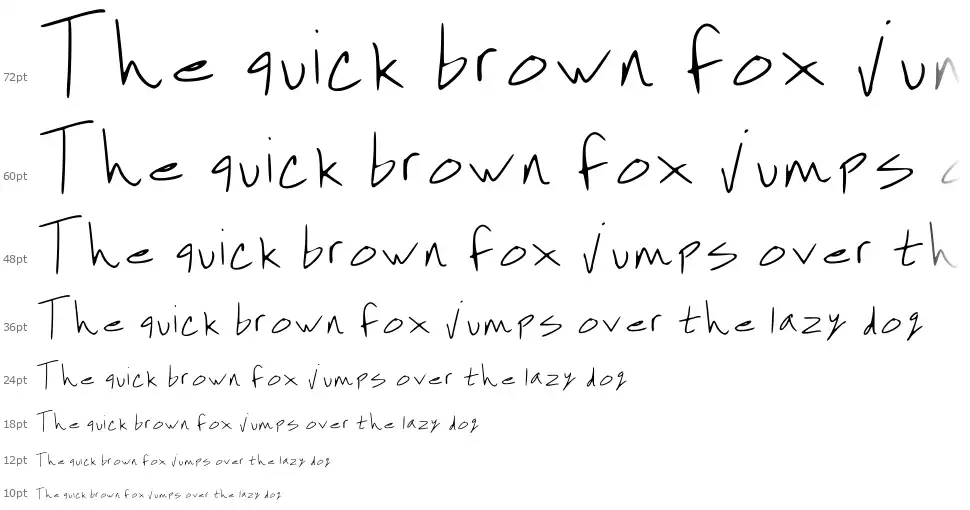 Allisons font by Allison Clark | FontRiver