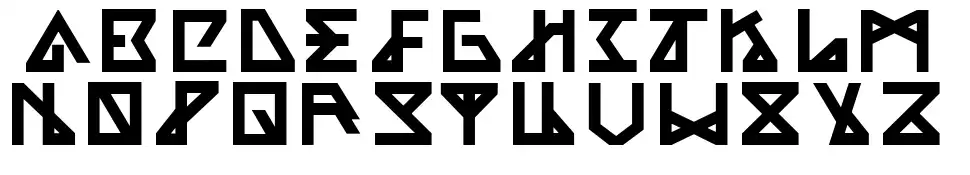 Alpha font by Joshua Brooks | FontRiver