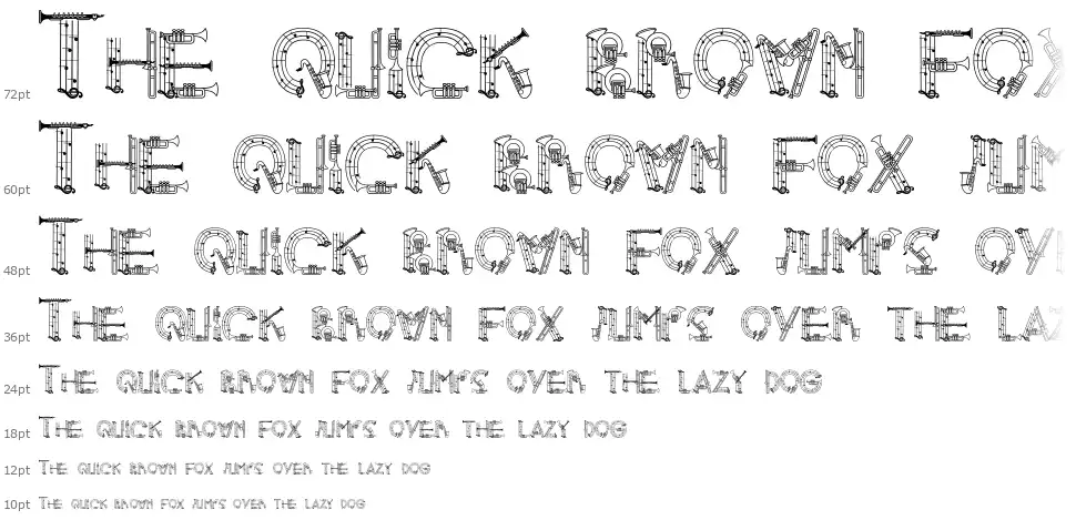 Alpha Music Man font by Claude | FontRiver