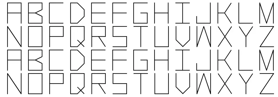 Alpha Prota font by GGBotNet | FontRiver