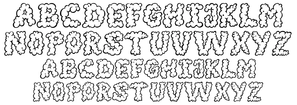 Alpha Smoke font by Claude | FontRiver