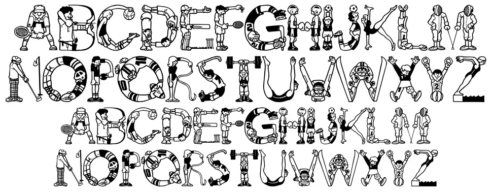 Alpha Sports Police par Claude | FontRiver