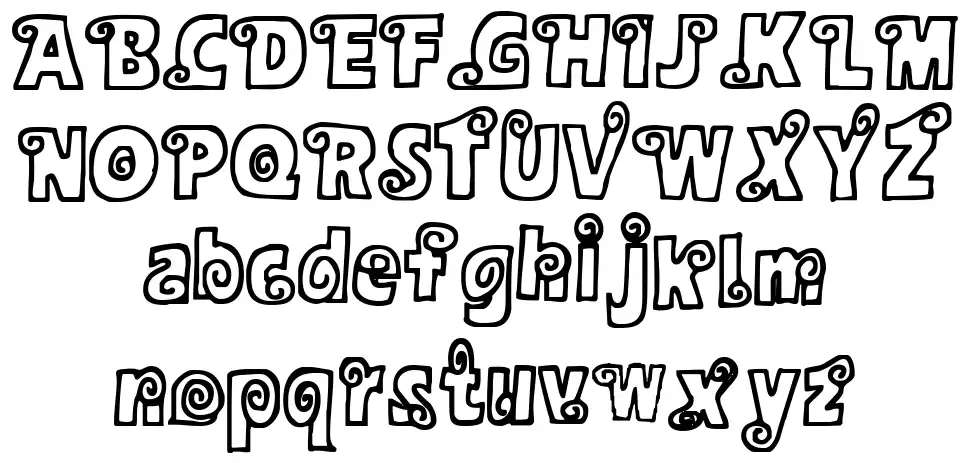 AlphaSnail font by Dry Heaves Fonts | FontRiver