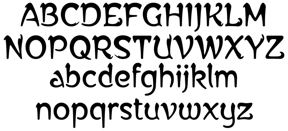 Alphonse Mucha font by K-Type | FontRiver