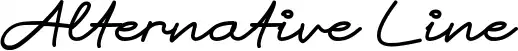Alternative Line font by Onne Hermawan | FontRiver