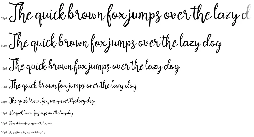 Alysha font by Nur Kholis | FontRiver