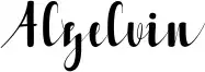 Alzelvin font by Danti - FontRiver