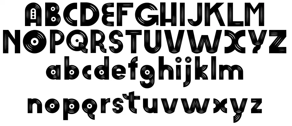 Am Vinyl font by Breogán Alamancos Millán | FontRiver