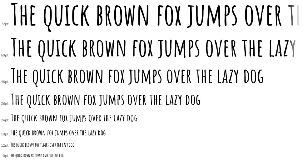Amatic SC font by MistaWonky | FontRiver