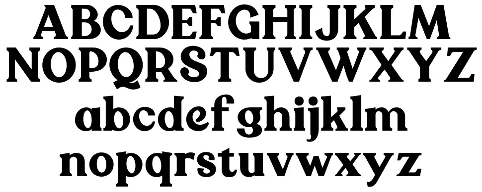 American Average font by Typecase | FontRiver