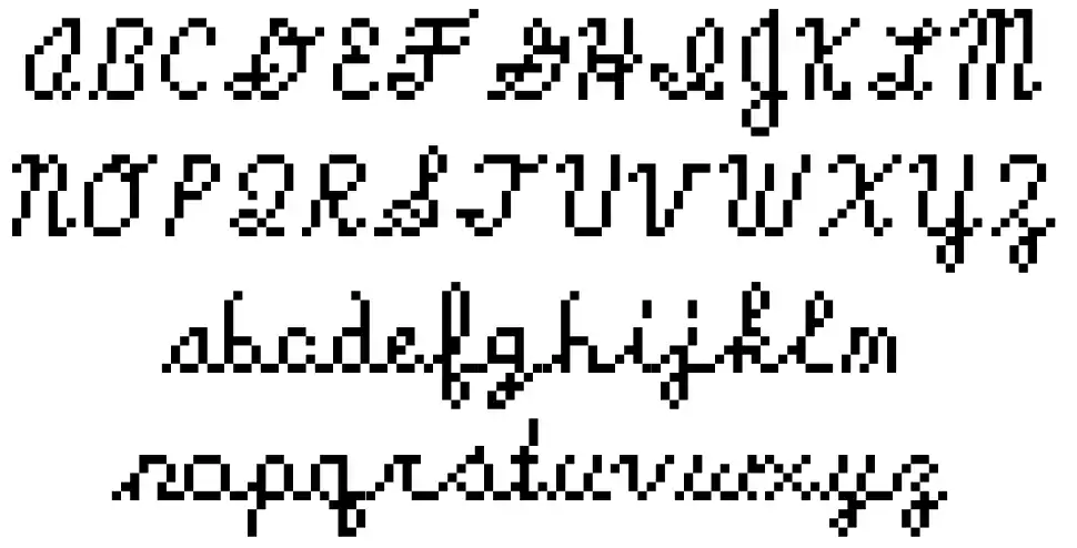 American Cursive font by Mollie Clarke | FontRiver