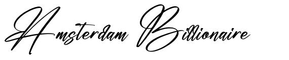 Amsterdam Billionaire font by Letterena Studios | FontRiver