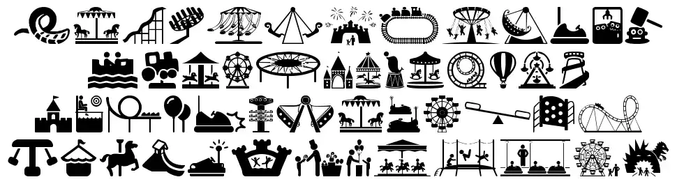 Amusement Park font by Woodcutter - FontRiver