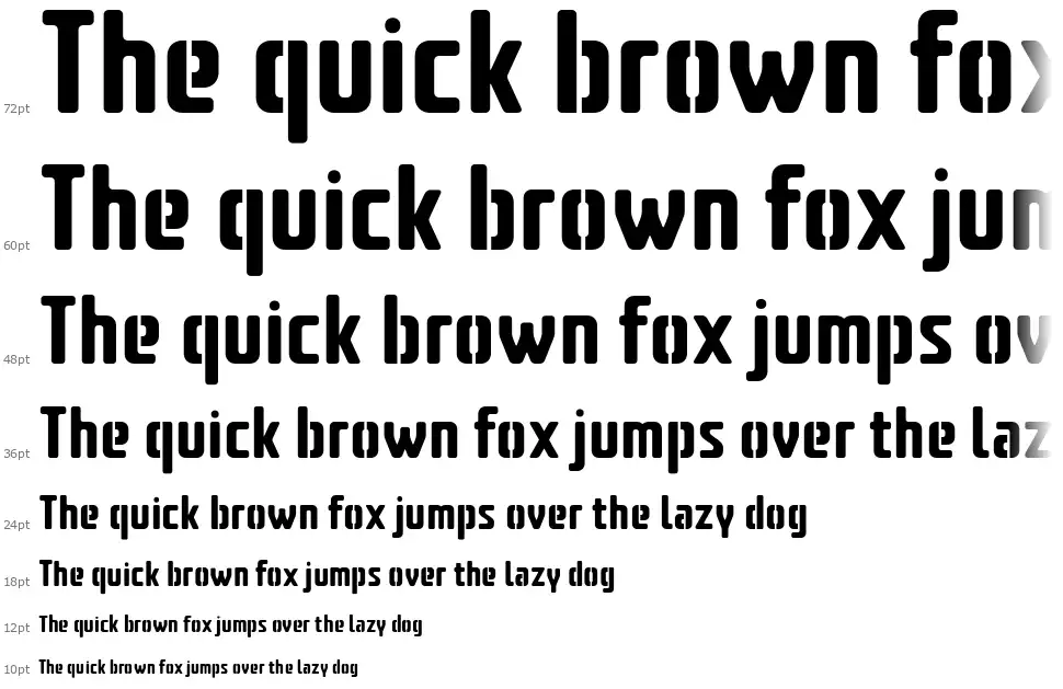 Amusette High Stencil font by Yves Michel | FontRiver