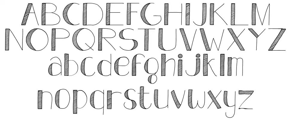 Analeigh font by Orchid Art | FontRiver