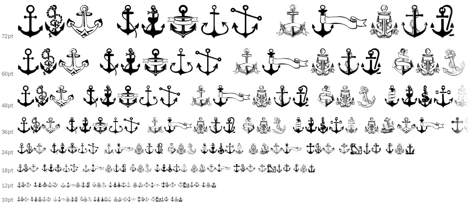 Anchor font by Woodcutter | FontRiver