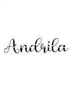 Andrila font by Sulthanstudio - FontRiver