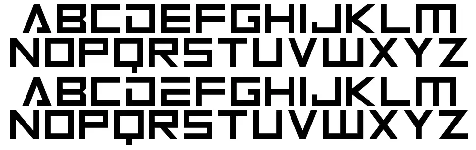 Android 101 Schriftart zum kostenlosen Download