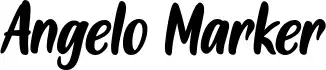 Angelo Marker font by Kurnia Setyadi | FontRiver