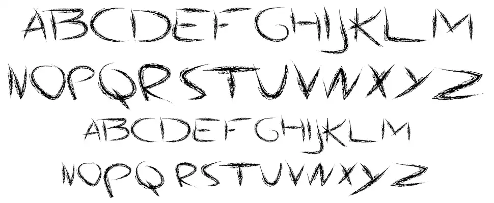 Angry Chalk font by Jeronimo | FontRiver