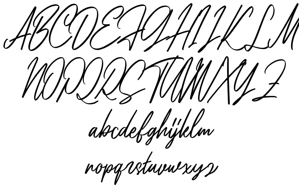 Anita Script Schriftart zum kostenlosen Download