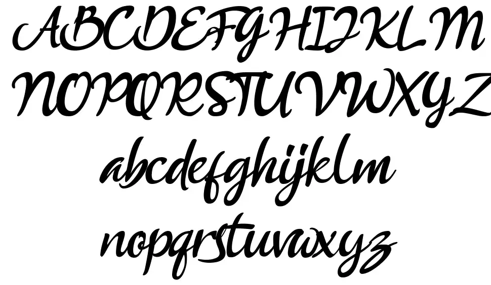 Anthurium font by Dwi Ahidian | FontRiver