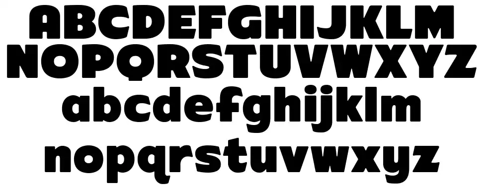 ARB-218 Big&Blunt font by Fontry | FontRiver