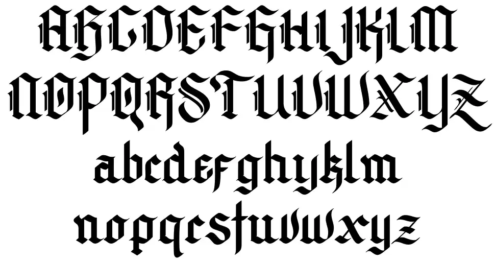 Fuente Archking diseñada por Typefactoryco