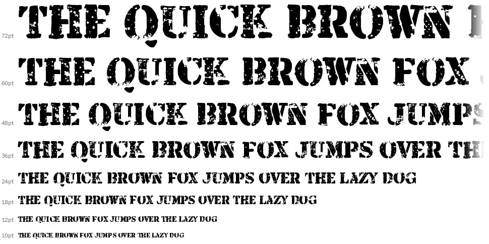 Armalite Rifle font by Vic Fieger | FontRiver