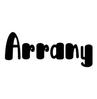 Arrany font by Harjuno Kristanto - FontRiver