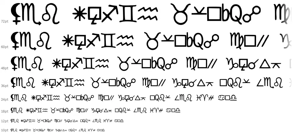 Astro Dot Basic font by Robyn | FontRiver