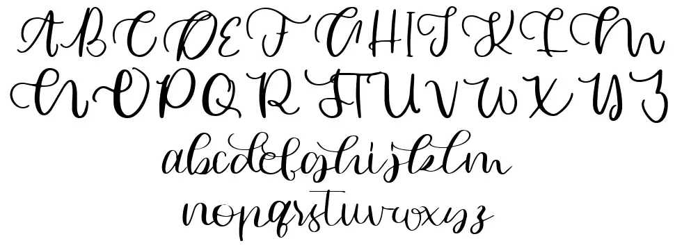 Asya font by Mariyana | FontRiver