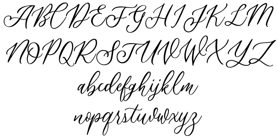 Athalia Script font by Letterhend Studio | FontRiver