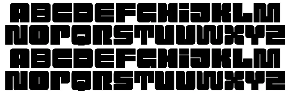 Attack the Block font by Woodcutter | FontRiver