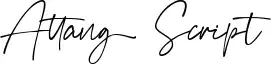 Attang Script font by StringLabs - stringlabscreative.com | FontRiver