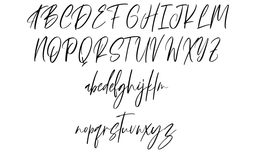 Augustin font by Achmad Yani | FontRiver