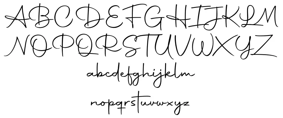 Autography font by Hendra Pratama | FontRiver