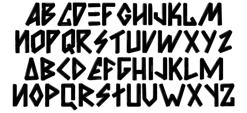 Awesome Brush font by Nirmana Visual | FontRiver