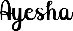 Ayesha font by Hardtype | FontRiver