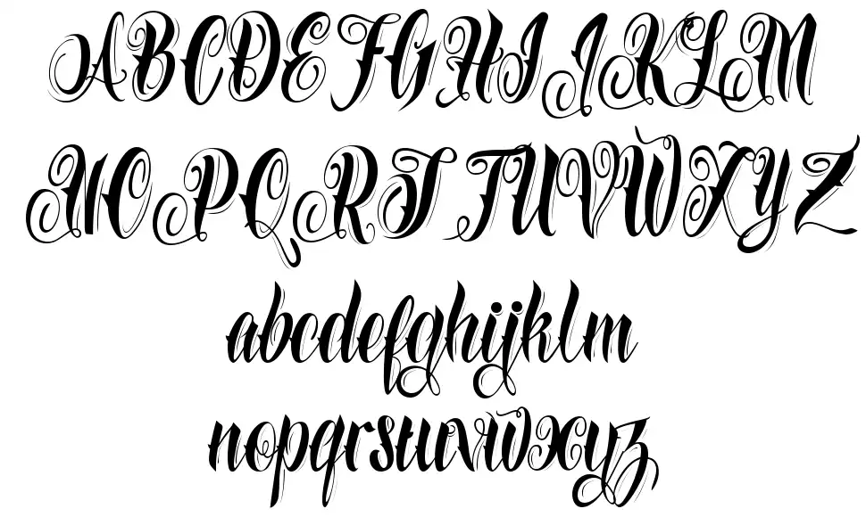 Azkanio Script font by Figuree Studio | FontRiver