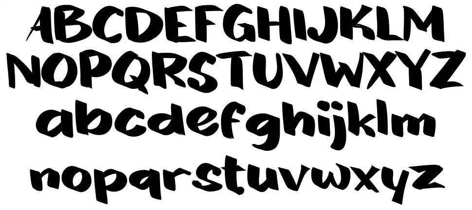 b Backpack font by wep | FontRiver