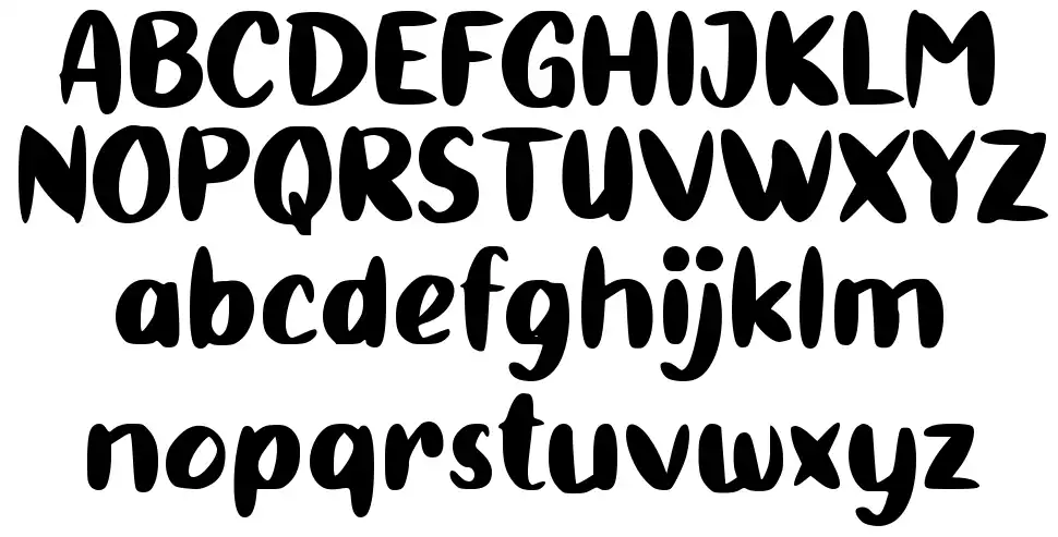 b Bed Pillow font by wep | FontRiver