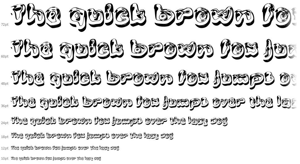 b Bubble Gold font by wep | FontRiver