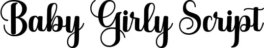 Baby Girly Script font by LetterFreshStudio | FontRiver