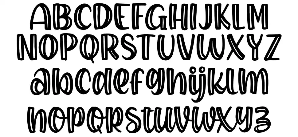 Baby Monkey font by Bangkit Tri Setiadi | FontRiver